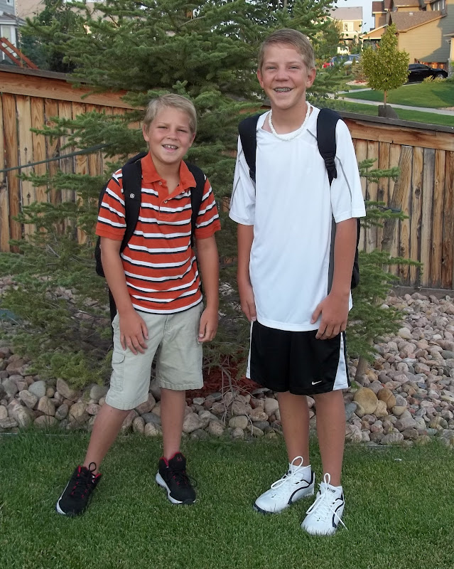 Chocolate Chip Cookies for Lunch: First Day of First Grade (and Middle ...