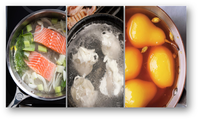 CHEF Q: 2 Types of Poaching Method as Moist Heat Cooking in Culinary ...