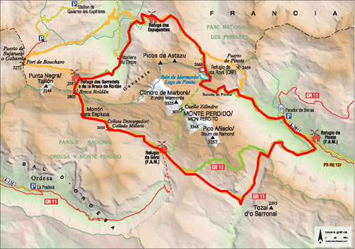 Club Montañero Ocho Miles Suabia: Vuelta a Monte Perdido