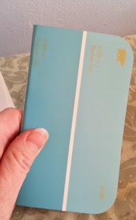 Sew Unique Threads: Paint Chip Notebook Tutorial