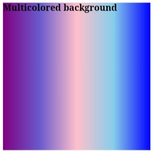 CSS Gradients – colorful background effect