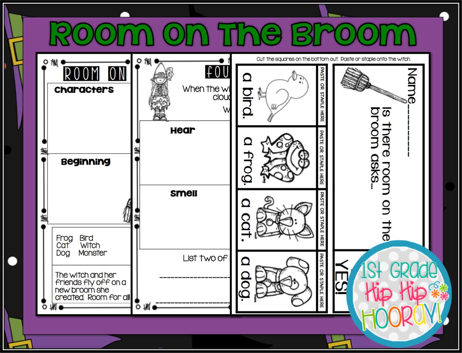 1st Grade Hip Hip Hooray!: Room on the Broom...Reader's Theater ...