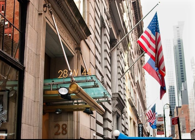 New York City: Club Row: West 44th Street