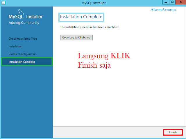 KONFIGURASI DATABASE SERVER MYSQL DI WINDOWS SERVER 2012