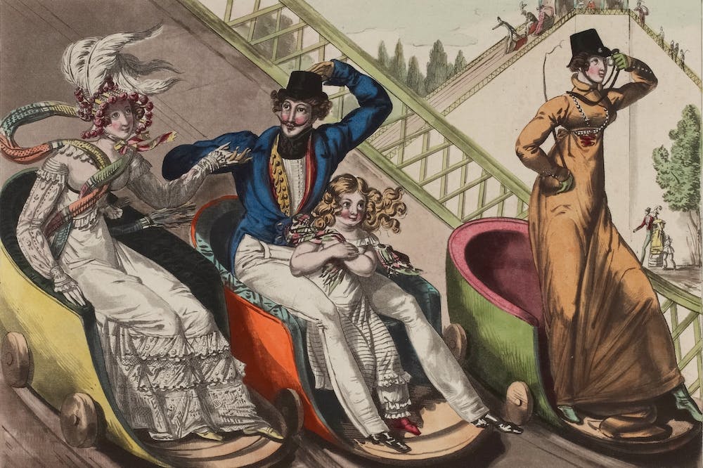 ART and ARCHITECTURE, mainly: roller coasters: from Russian ice slides ...