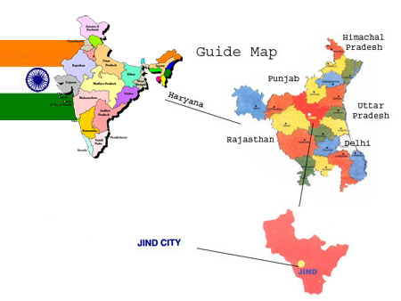 Jind Star: Geographical details