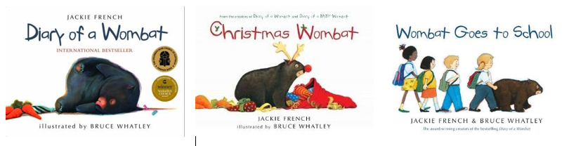 Momo celebrating time to read: The Fire Wombat by Jackie French and ...