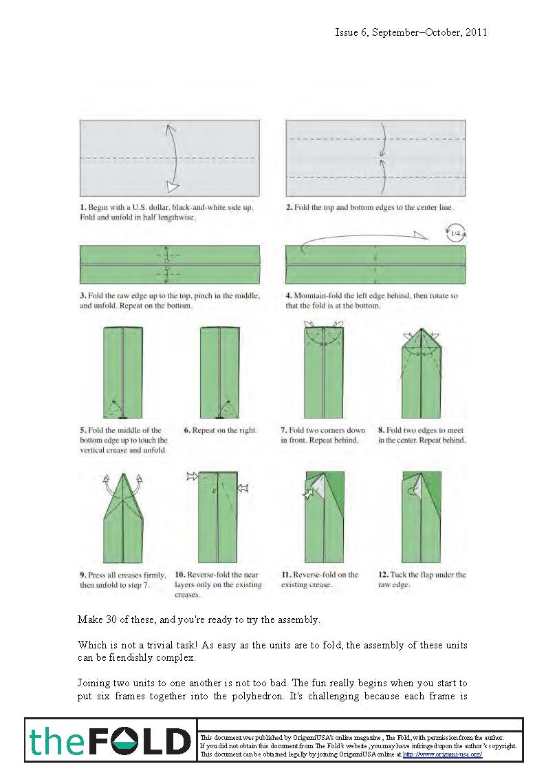 Origami The Fold Magazine 6 - Ruby Book Origami
