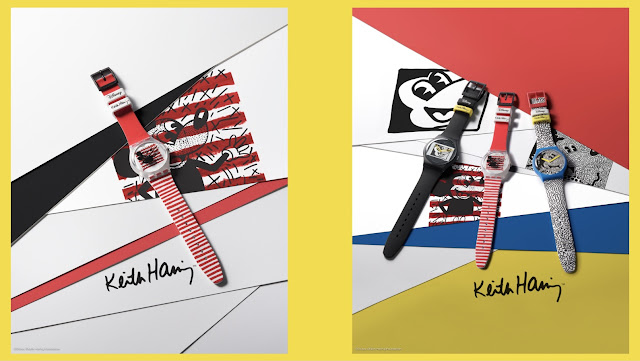 DIARY OF A CLOTHESHORSE: DISNEY MICKEY MOUSE X KEITH HARING COLLECTION BY SWATCH