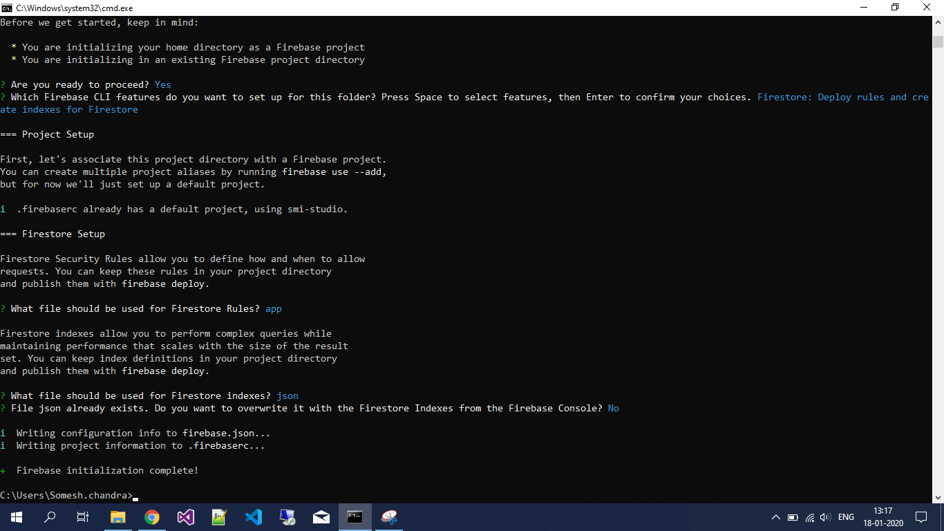 SMI STUDIO YOUTUBE: Firebase Console - FirebaseCLI