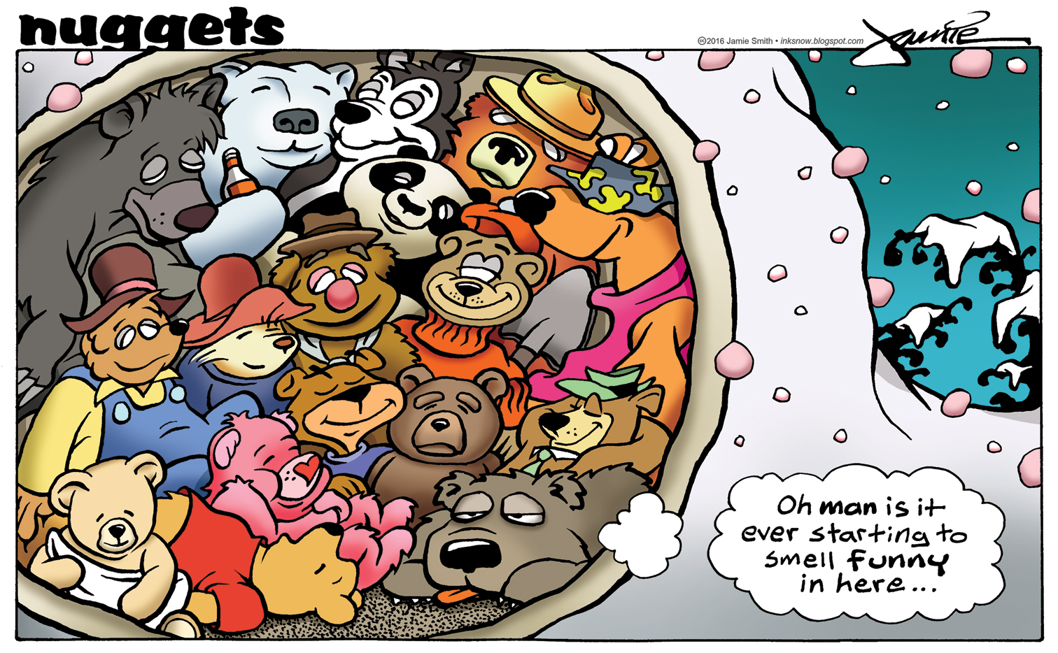 Ink & Snow: "Bear Den"