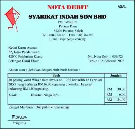 CONTOH-CONTOH BUKTI TRANSAKSI