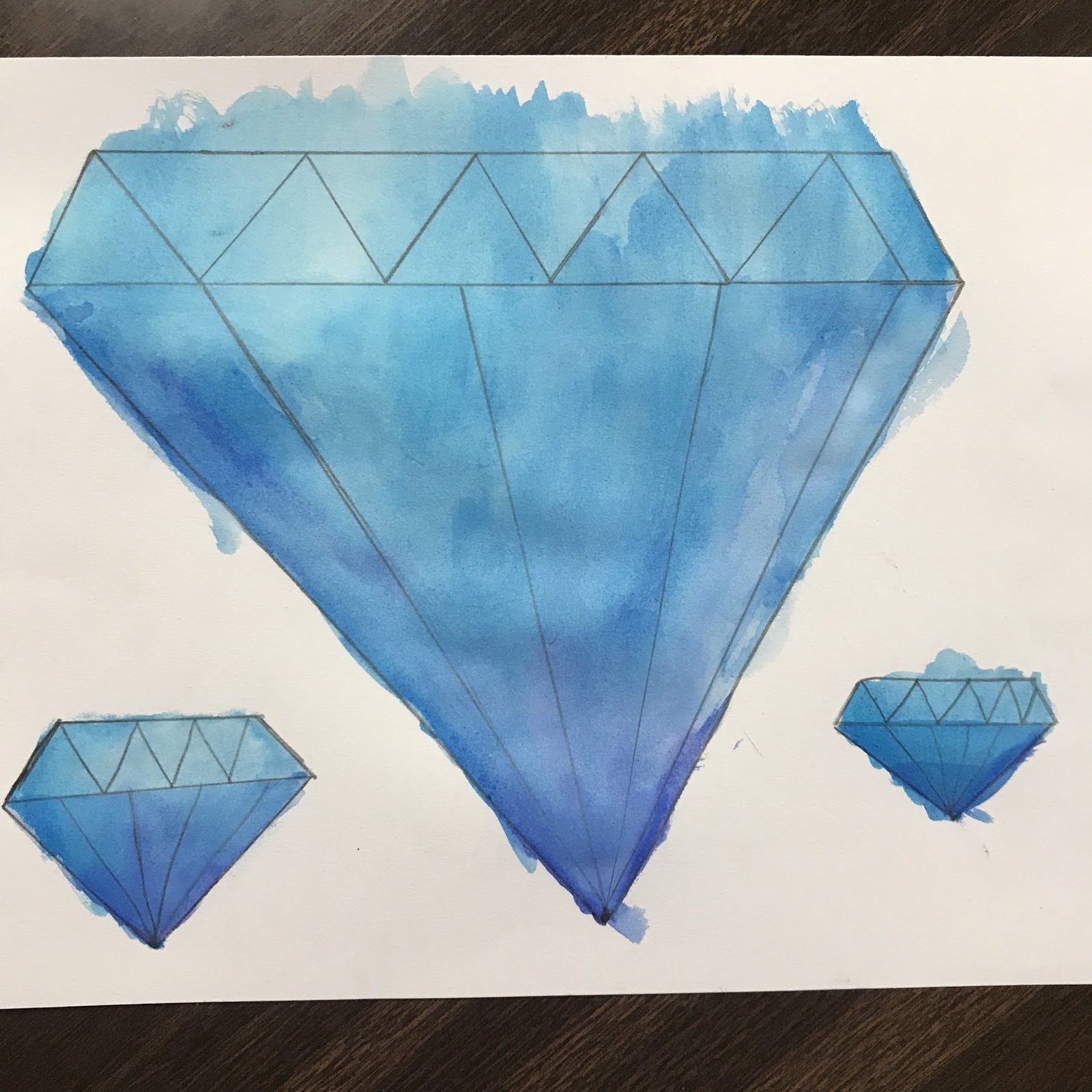 Elements of the Art Room: Art Rocks! 4th grade Gems & Crystals