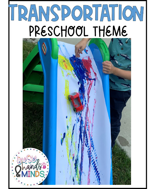 Transportation Preschool Theme | Busy Hands and Minds