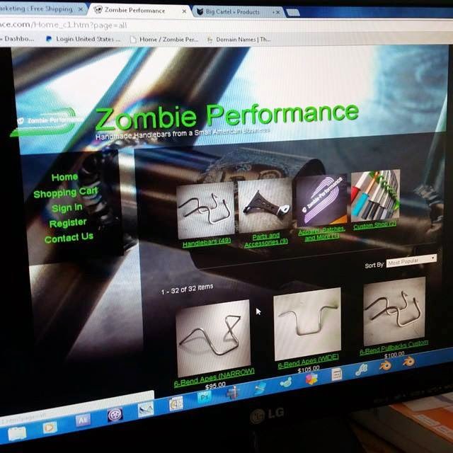 ZOMBIE PERFORMANCE: NEW WEBSTORE!!!!