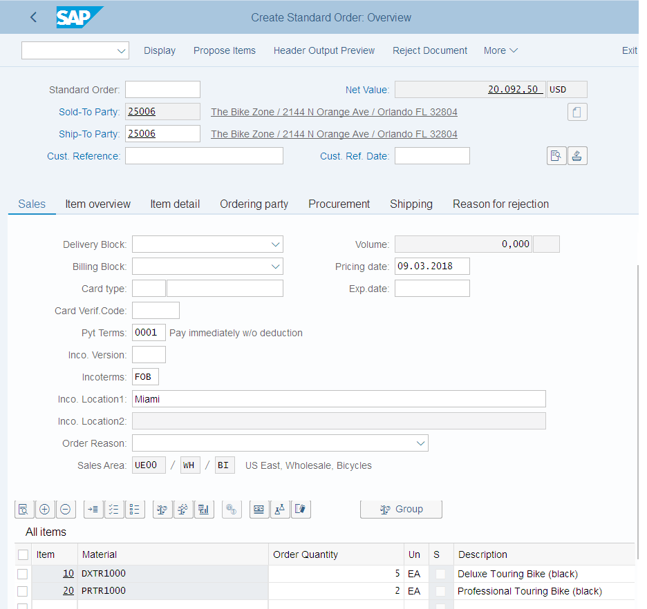 Step 6: Create Sales Order Referencing a Quotation | Tech6Sense