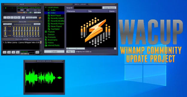 WACUP - Η ενημερωμένη έκδοση του θρυλικού WinAmp ανεπτυγμένη από την κοινότητά του