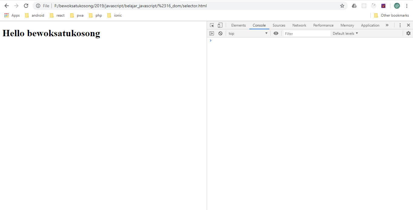 Belajar Javascript Es5 Dan Es6 Part 16 Mengenai Dom Document Object Model Tutorial