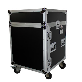 Pro X Cases: 12 Space Amp Rack 10 Slanted Top 12U 10U Mixer DJ Combo ...
