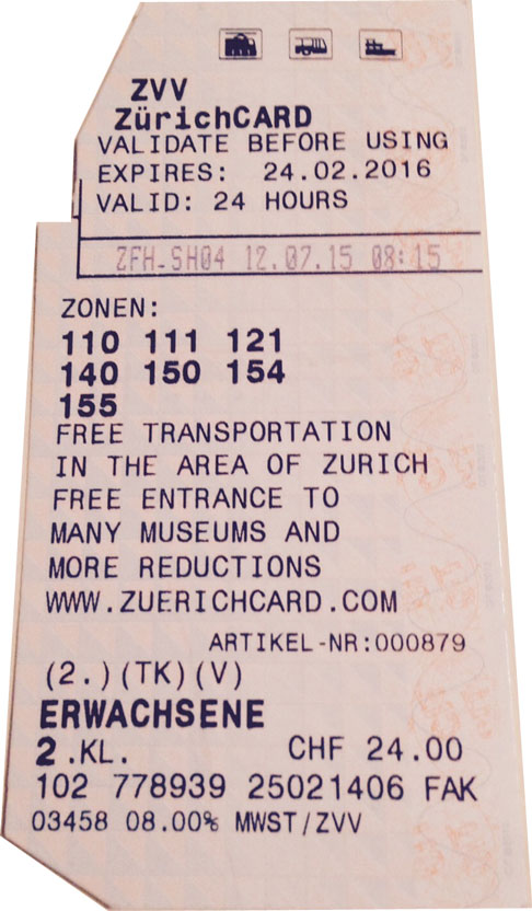 Cruise With Christine Pappin: Save Time and Money in Zurich