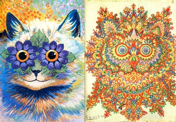 Grace Elliot - blog.: Did Louis Wain's Cat make him Mentally Ill?