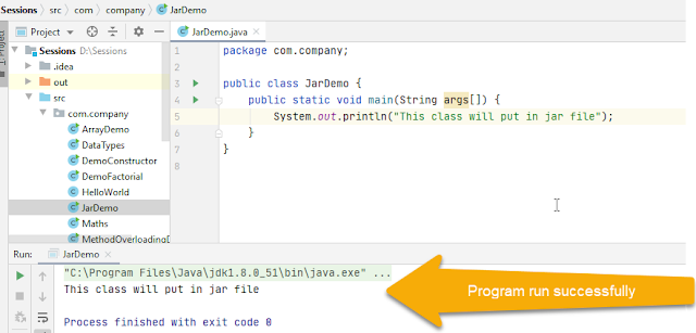 Keep Learning: How to create a executable Jar file