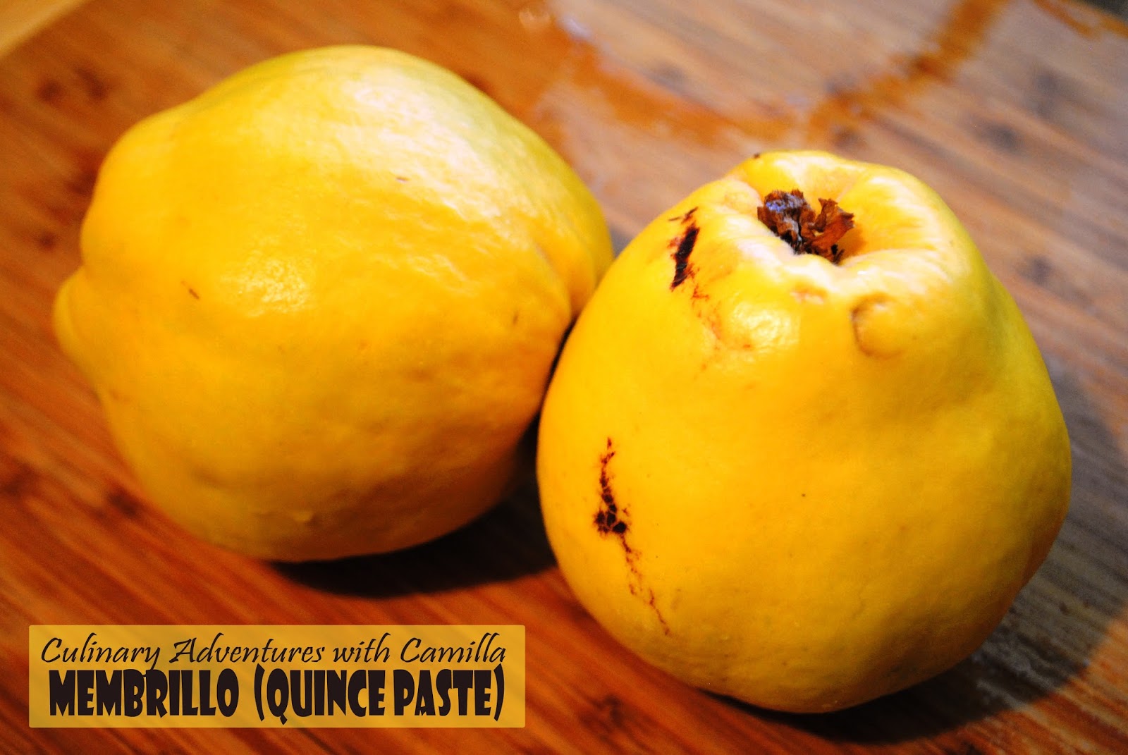 Membrillo (Quince Paste)