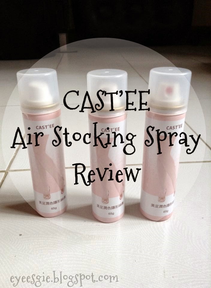 EY-ES-GIE by Sharleen Garcia: 《CAST’EE》 Air Stocking Spray Review