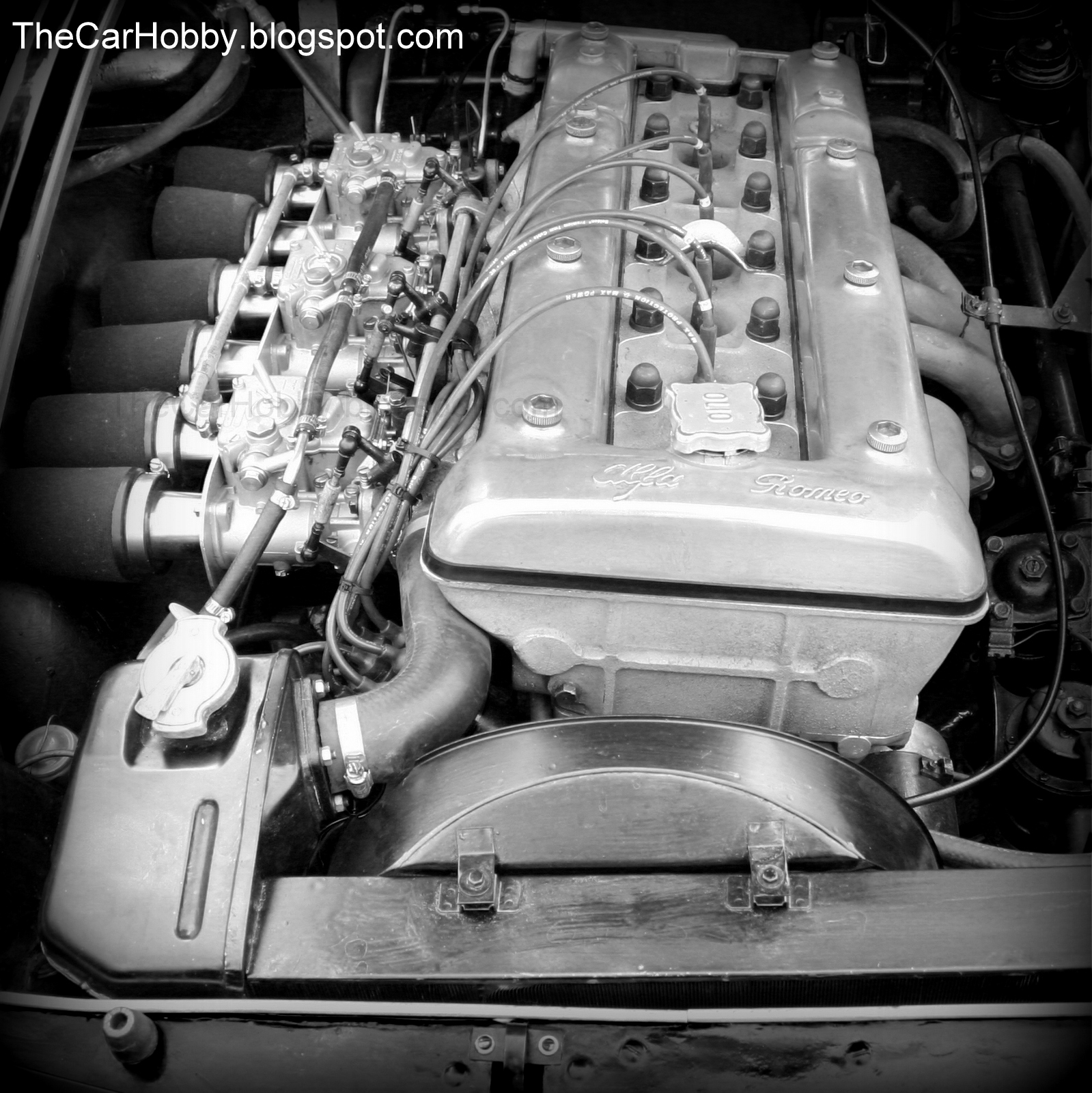 The Car Hobby: Engines - Alfa Romeo 2600