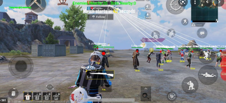 PUBG Mobile ESP MOD 1.5 Global, KR, BGMI PUBG Mobile MOD APK V1.5 ...