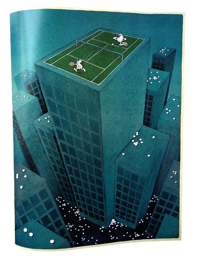 ECC Cartoonbooks Club: Mordillo versus the city of Zhuzhou