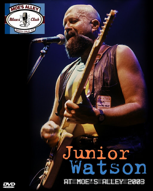 Con Alma de Blues: Junior Watson at Moe's Alley, Santa Cruz, California ...