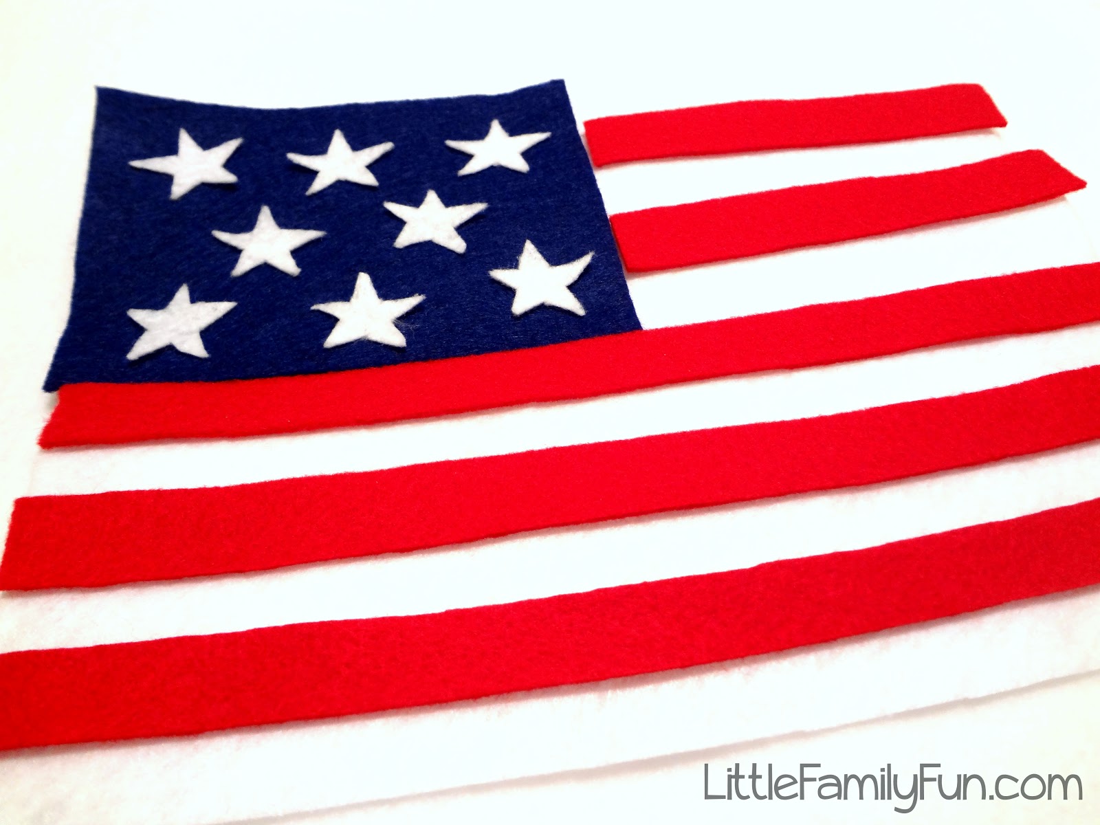 Little Family Fun: Felt Build-a-Flag
