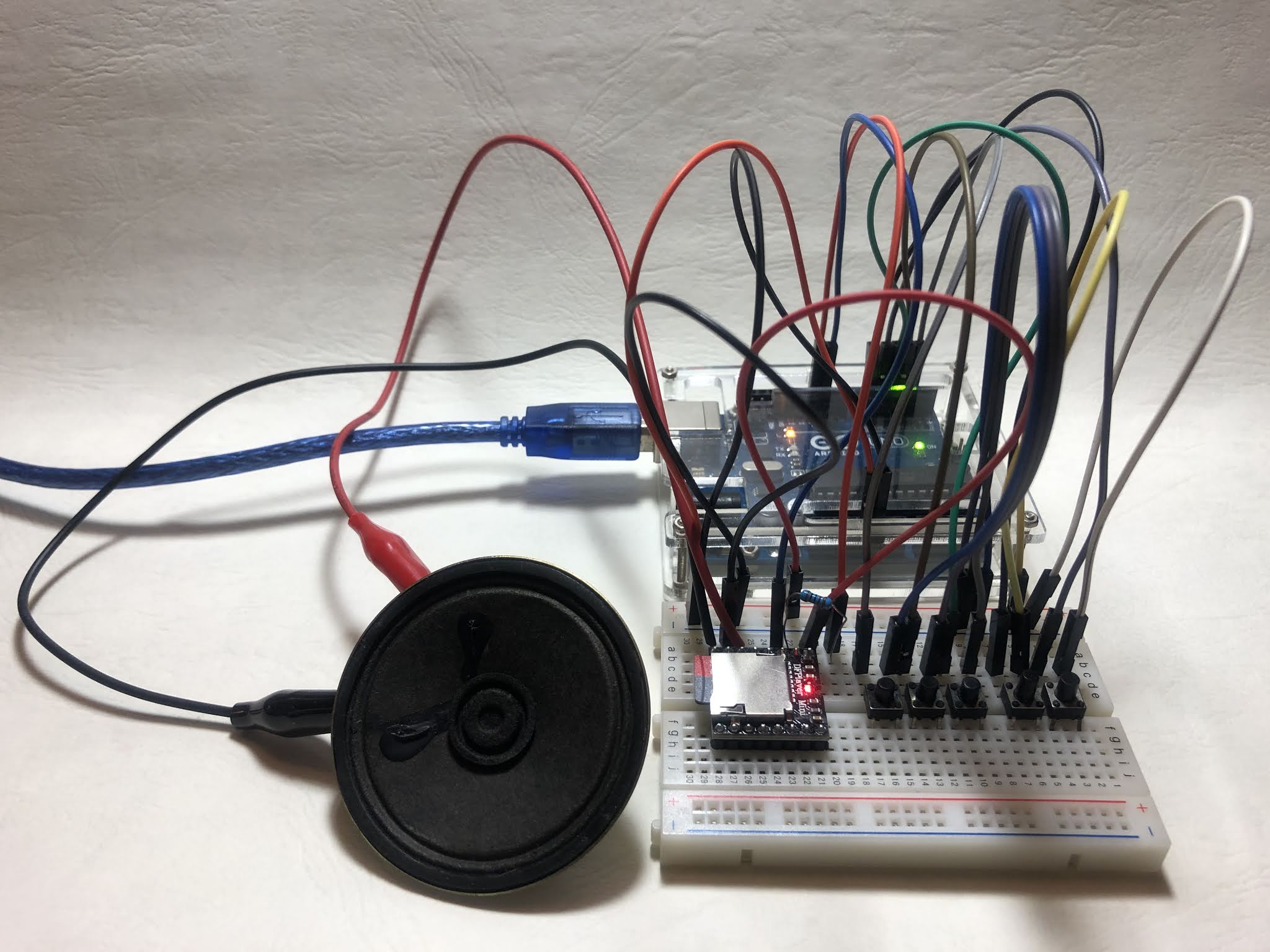 Arduino筆記(88)：DF Player mini製作MP3播放器
