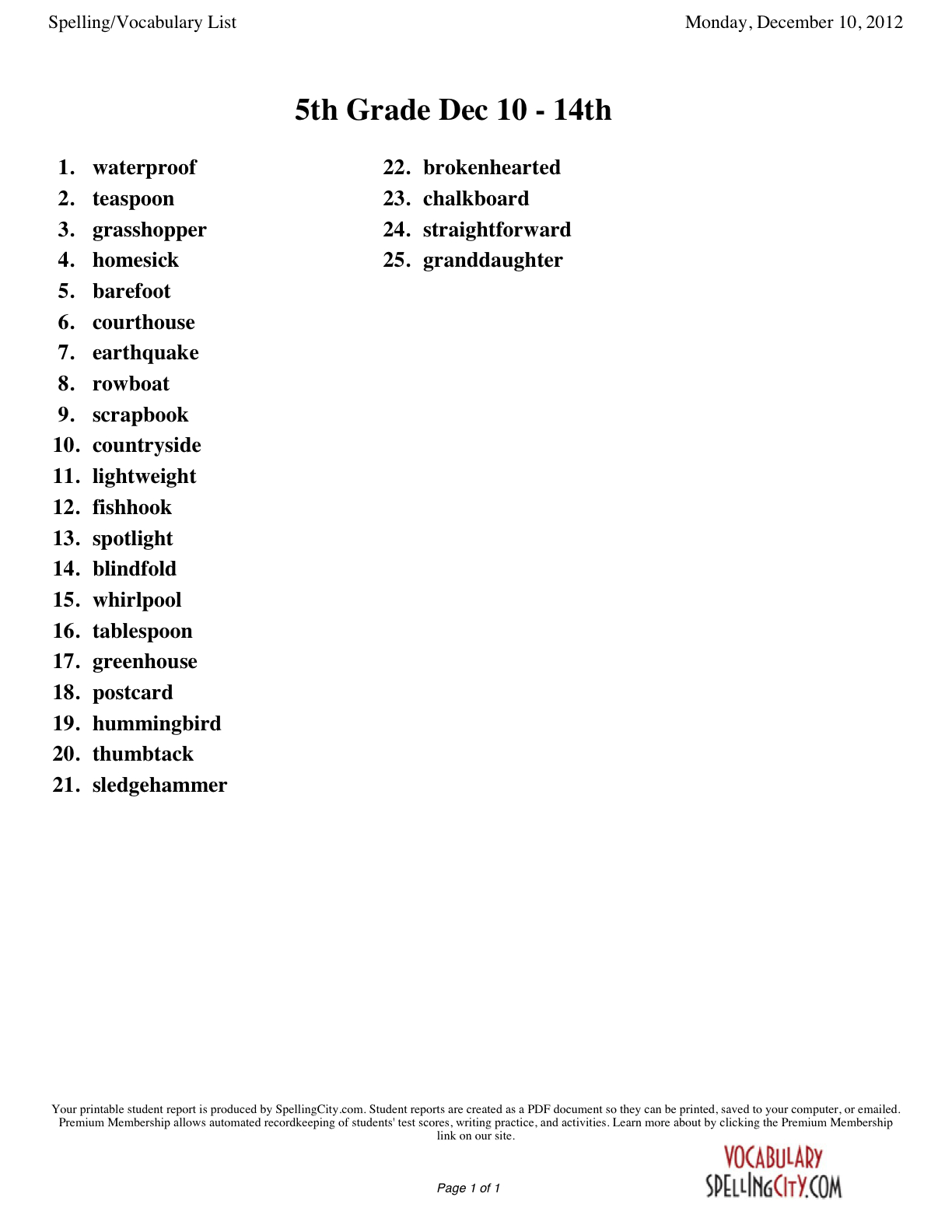 12 spelling of 12 - themebatman