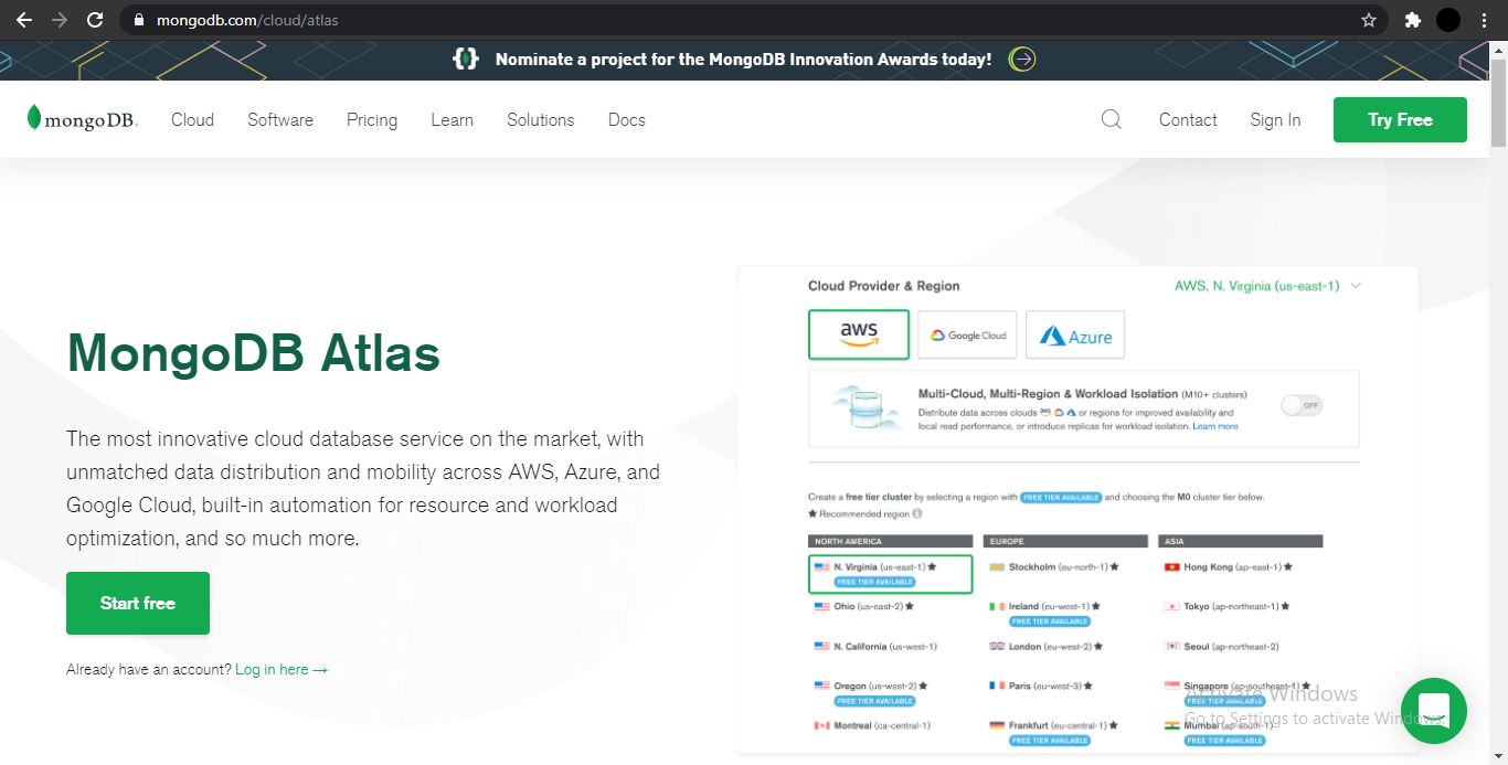 Getting Started with MongoDB Atlas