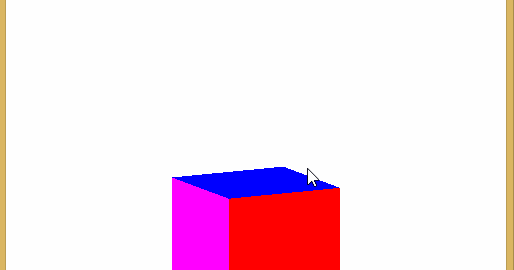 VTU CSE LABS: CG 3 - COLOR CUBE AND SPIN IT