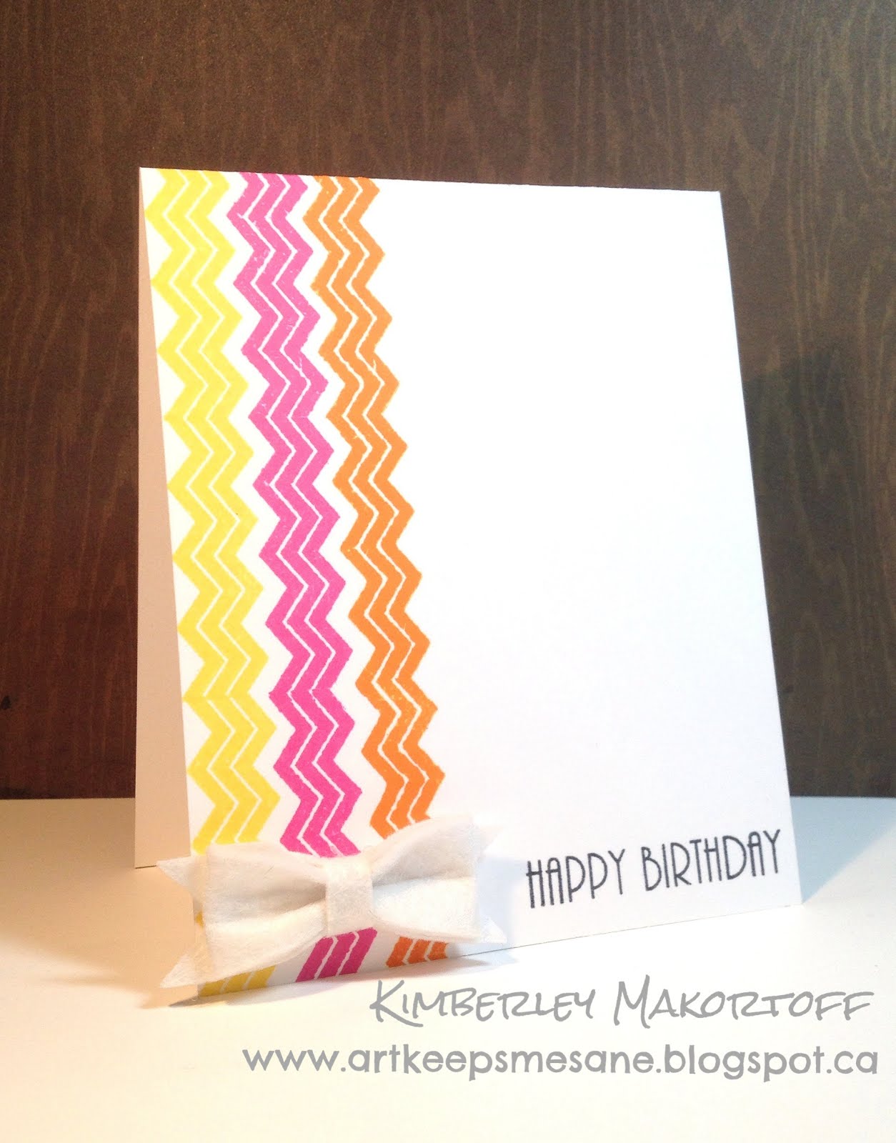 Art Keeps Me Sane: Chevron Birthday