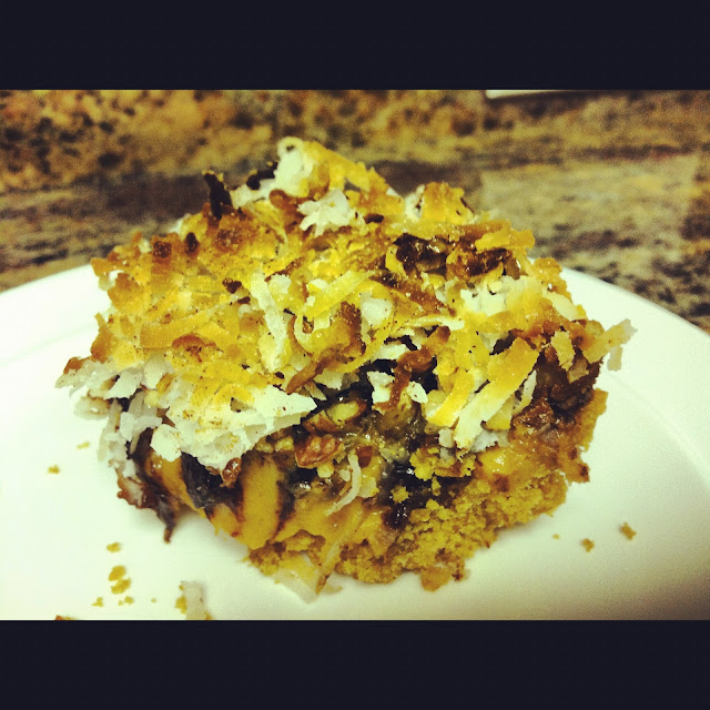 simply made with love: Pumpkin Magic Bars