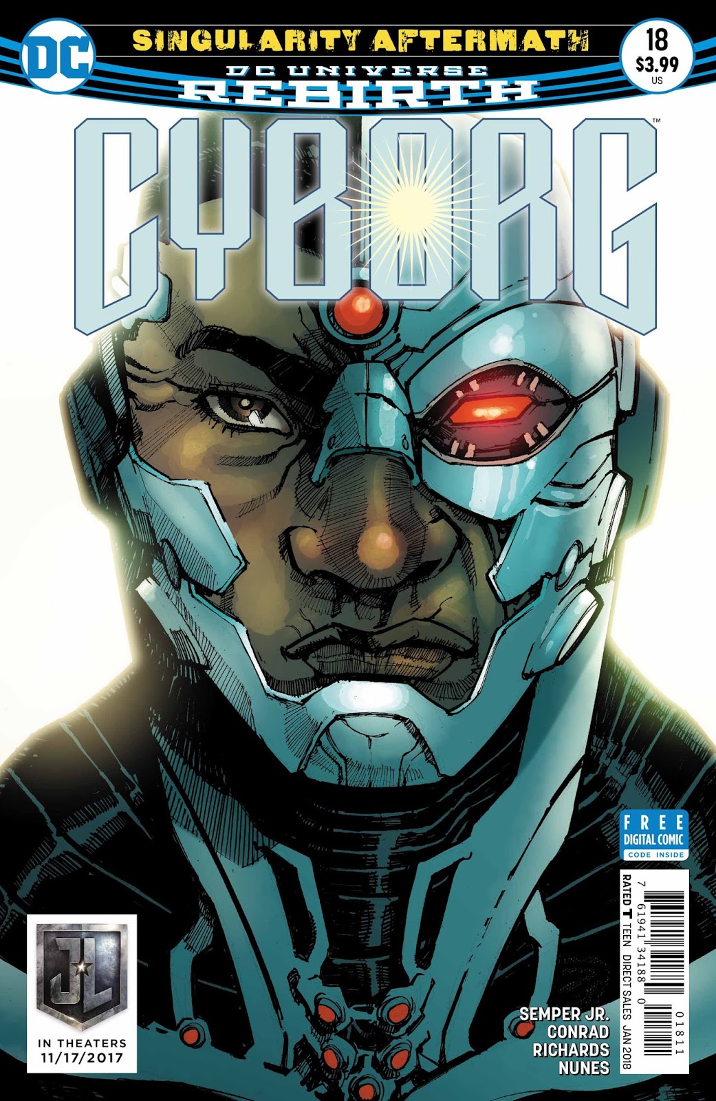 Weird Science DC Comics: Cyborg #18 Review and *SPOILERS*