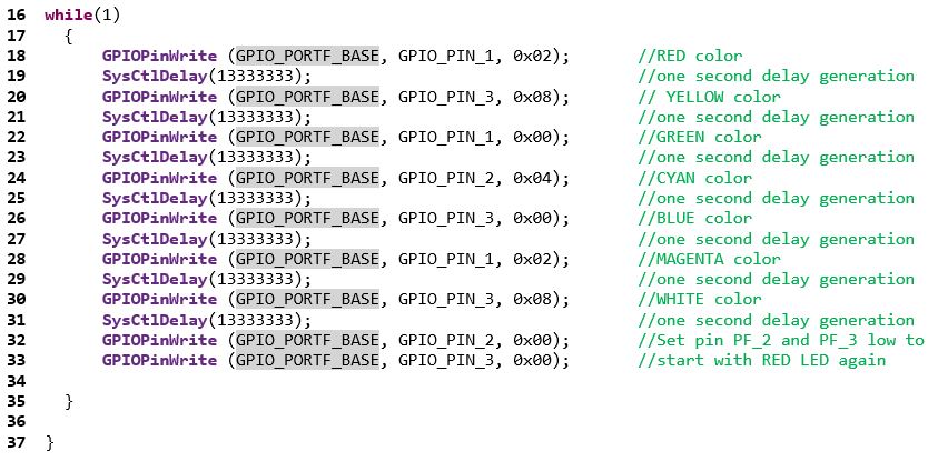 Introduction to GPIO programming: Digital output