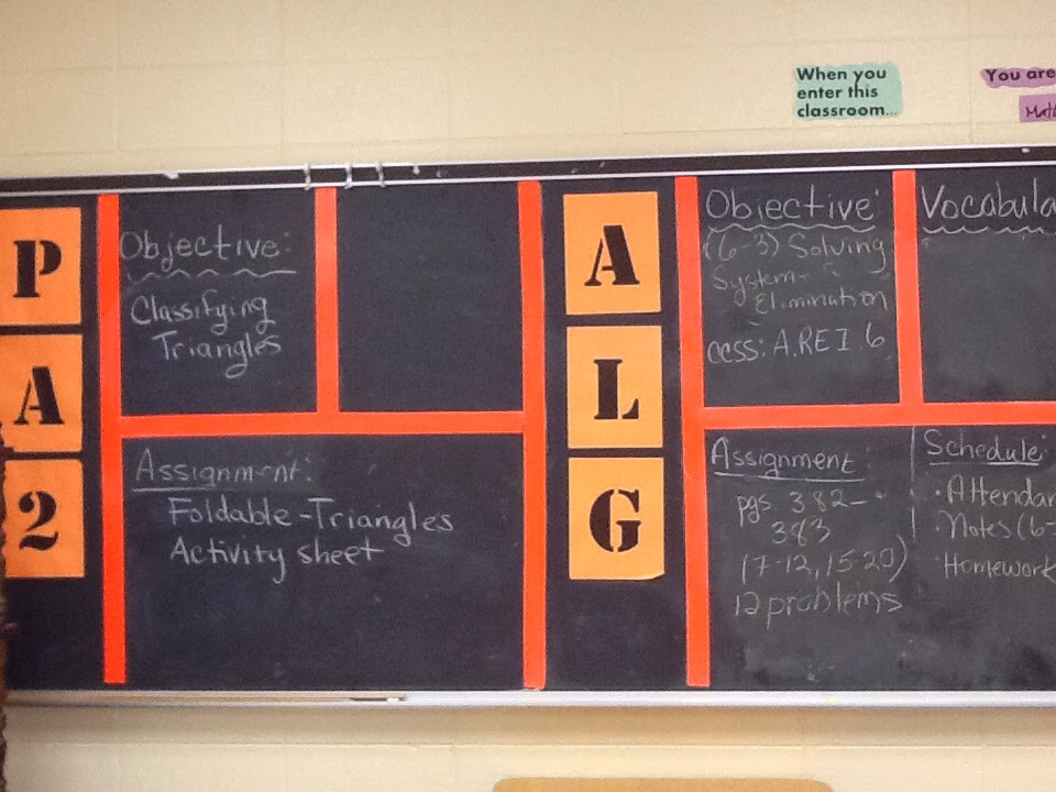Equation Freak: A look at my classroom