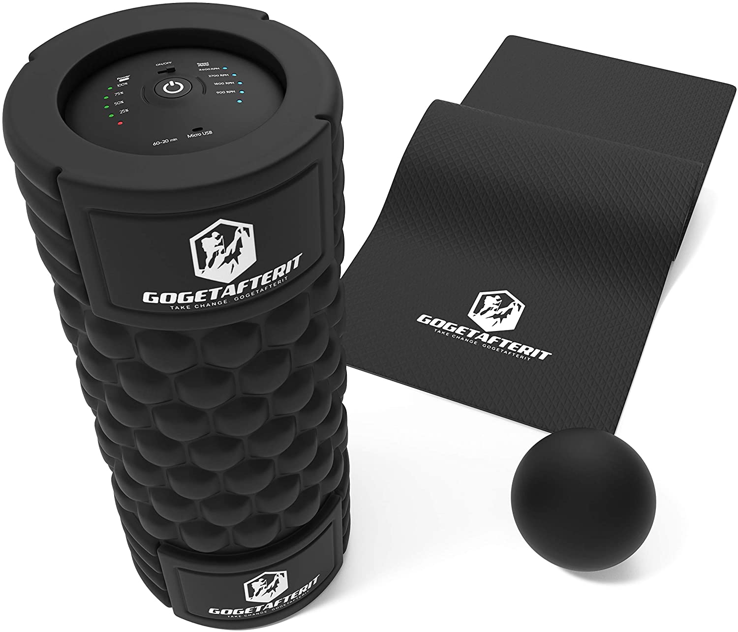 GGAI Vibrating Foam Roller for Physical Therapy