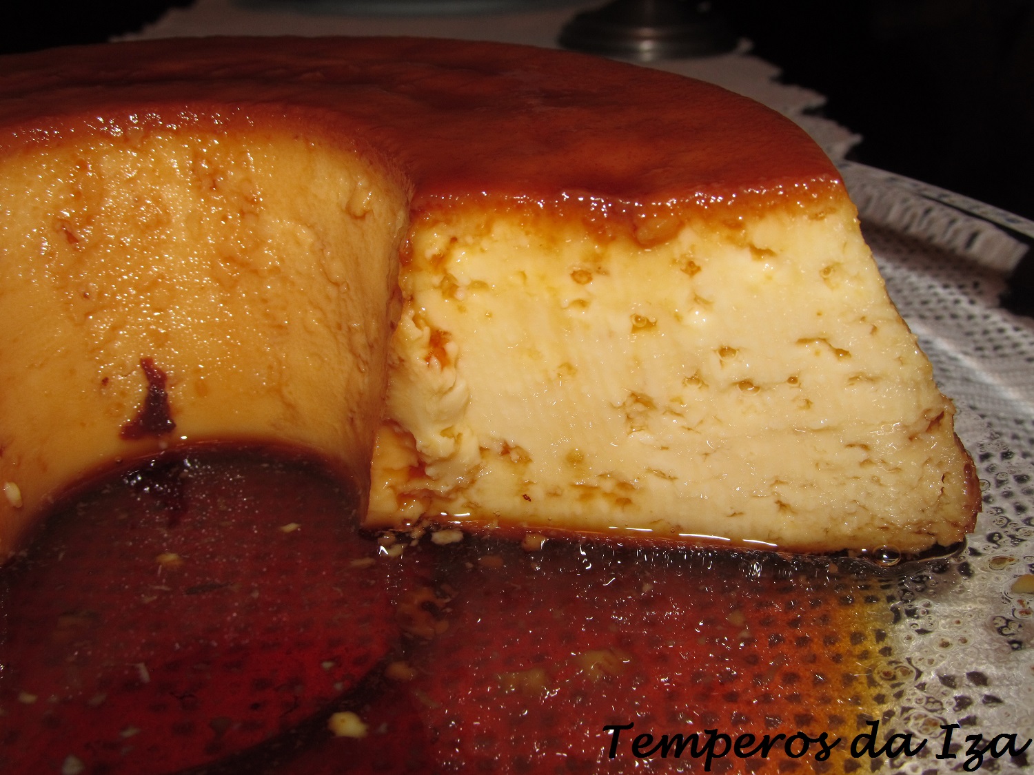 Temperos da Iza: Pudim Flan Tradicional