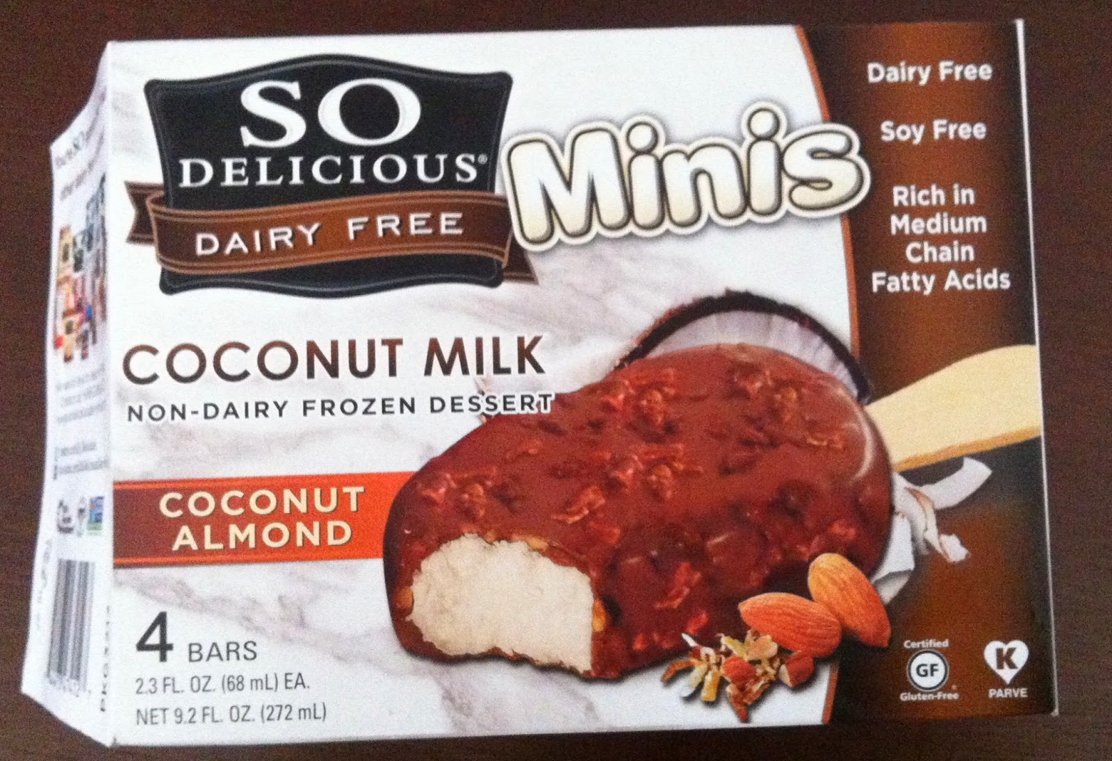 Vegan Adjacent: Product Review: So Delicious Minis - Coconut Almond