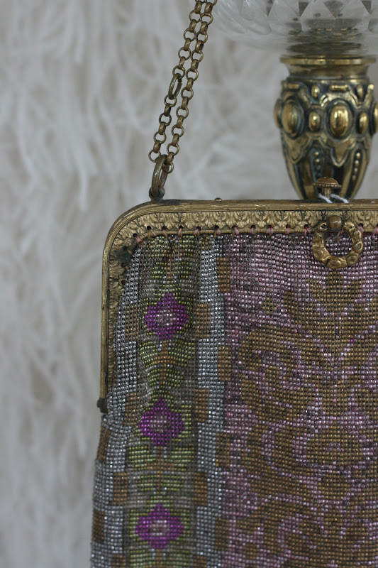 Rosemary Cathcart Antique Lace and Vintage Fashion: Antique Beaded Bags