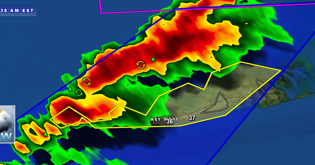 Ralph's Tropical Weather-RTW: SEVERE THUNDERSTORM FLORIDA KEYS