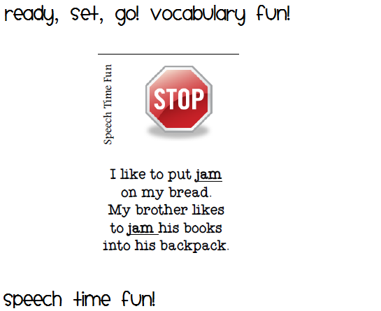 Reading Comprehension Stories: Ready, Set, Go! Vocabulary Fun!