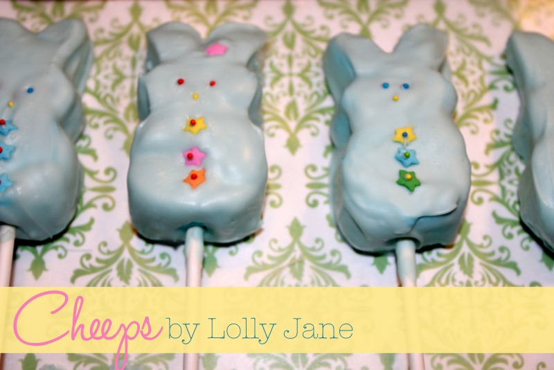 Marshmallow covered peeps