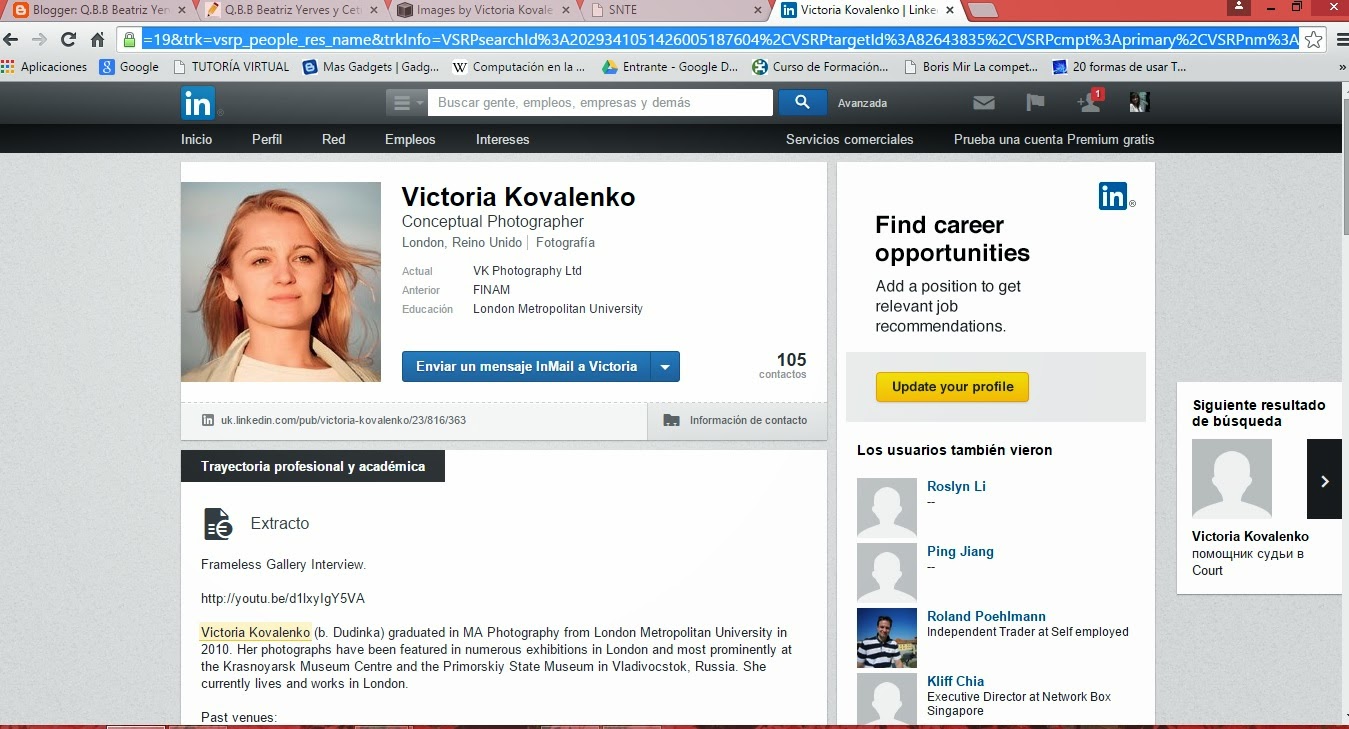 Q.B.B Beatriz Yerves y Cetina